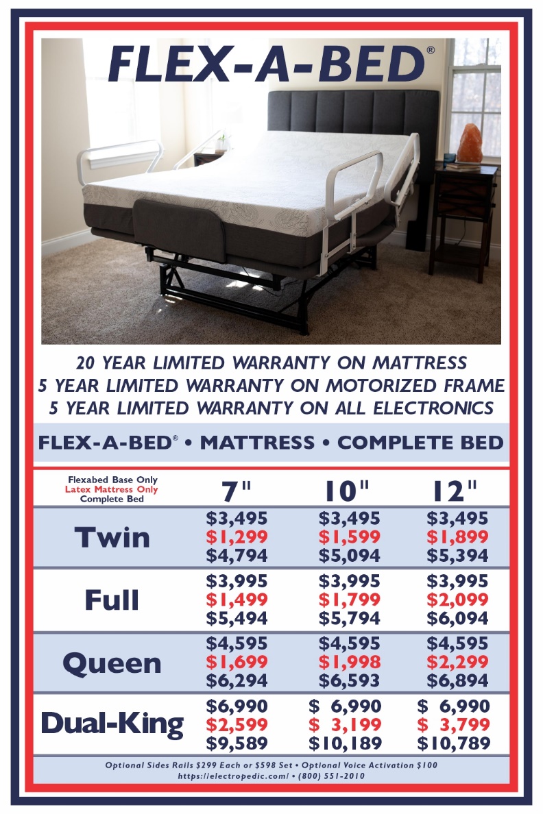 Phoenix • Hgh-Low Flexabed Hospital Bed